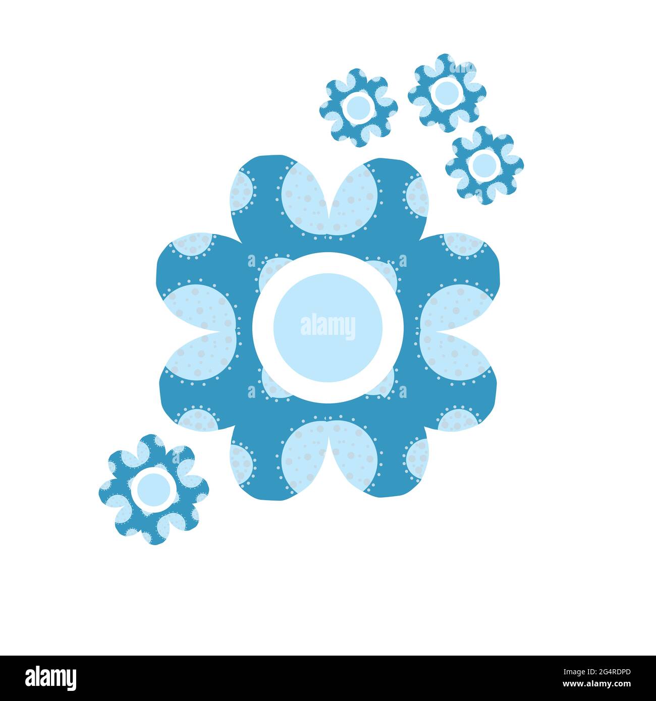 floral shape. beautiful decorated floral background. vector ...