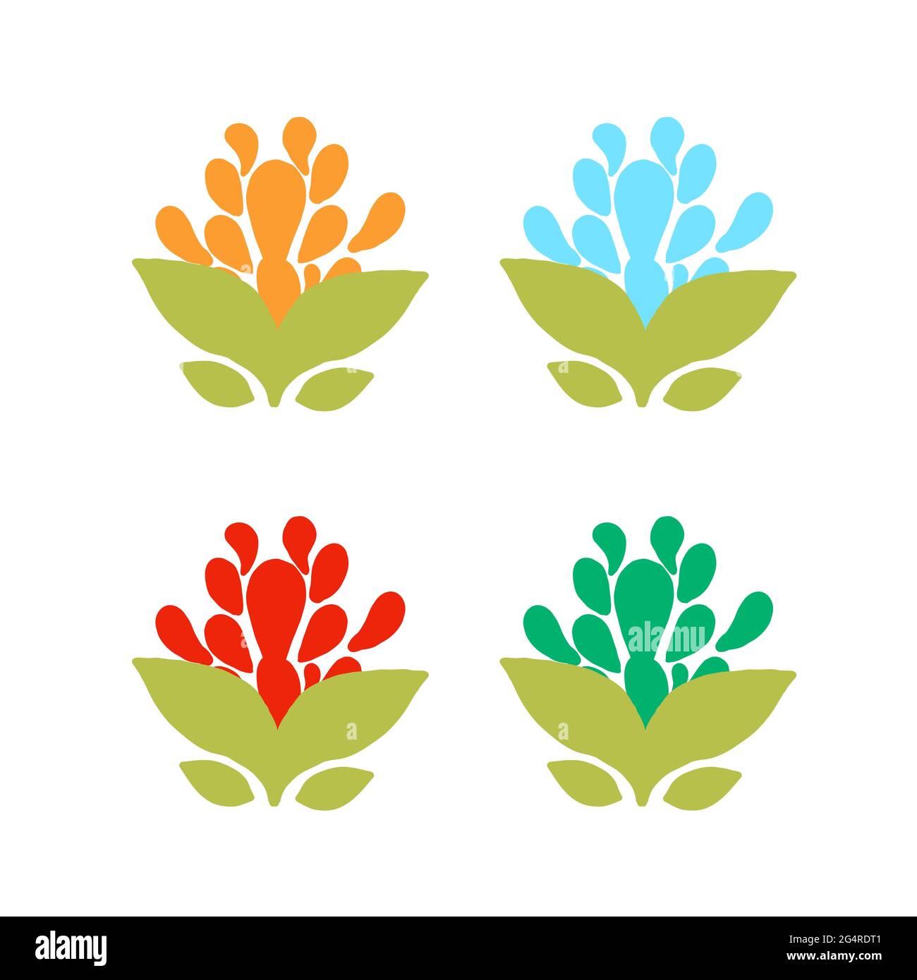 floral shape. beautiful decorated floral background. vector ...