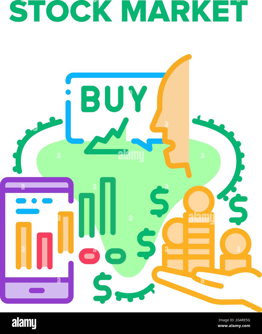 Stock market prediction Stock Vector Images - Alamy