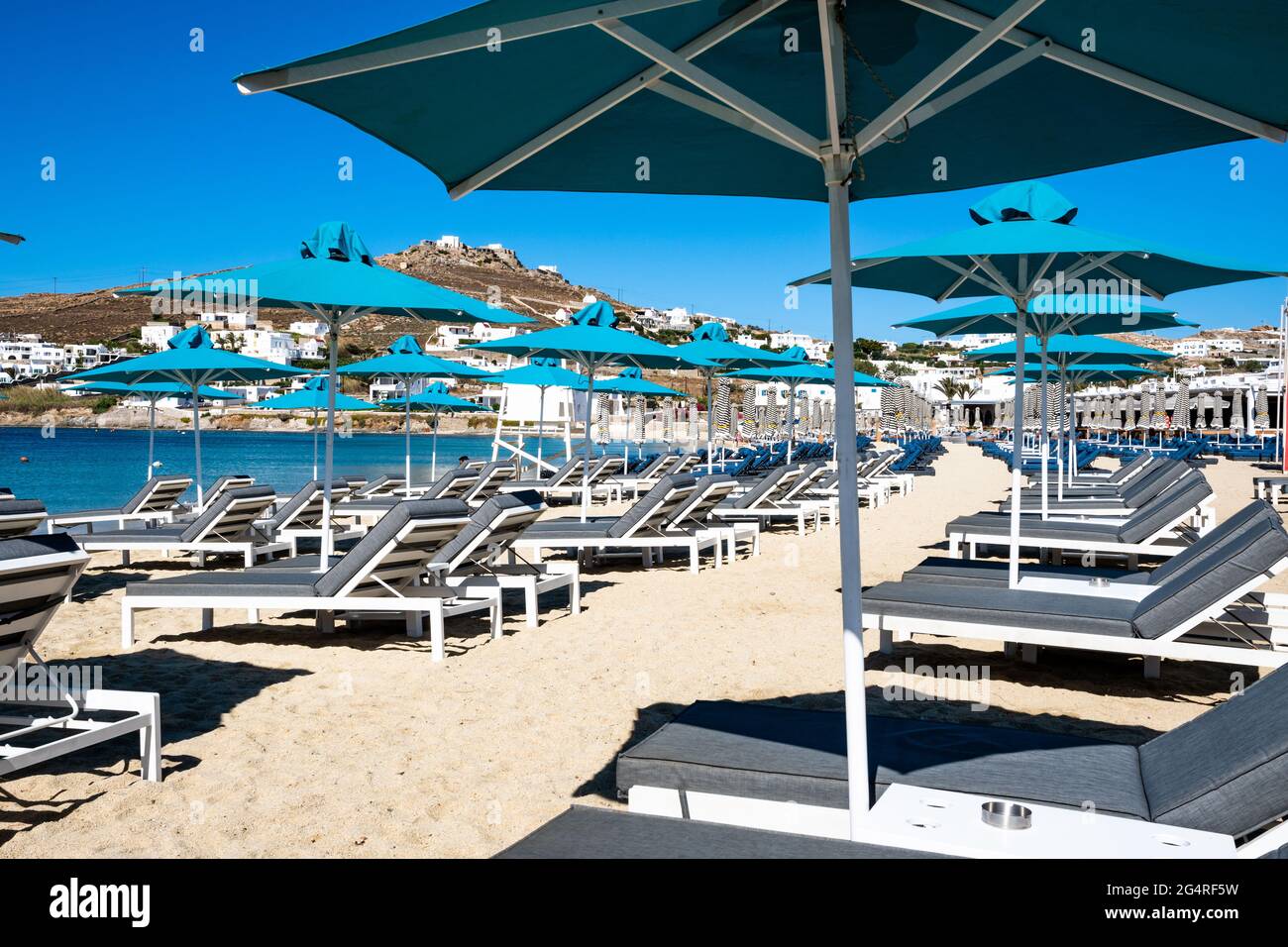 Ornos mykonos hi-res stock photography and images - Alamy