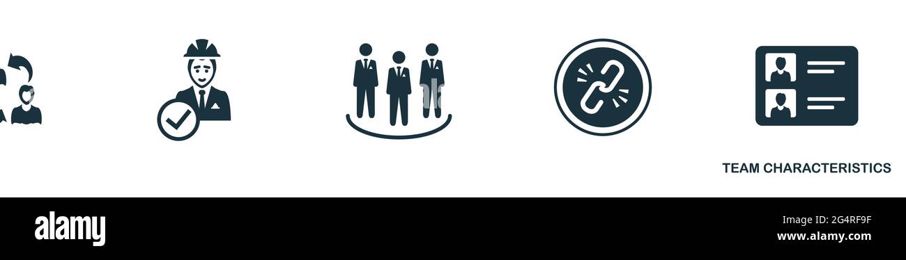 Team Characteristics icon. Simple element from management collection ...