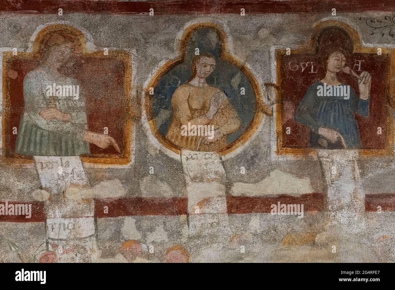 Three of Christianity’s Seven Deadly Sins, including Gluttony (right ...