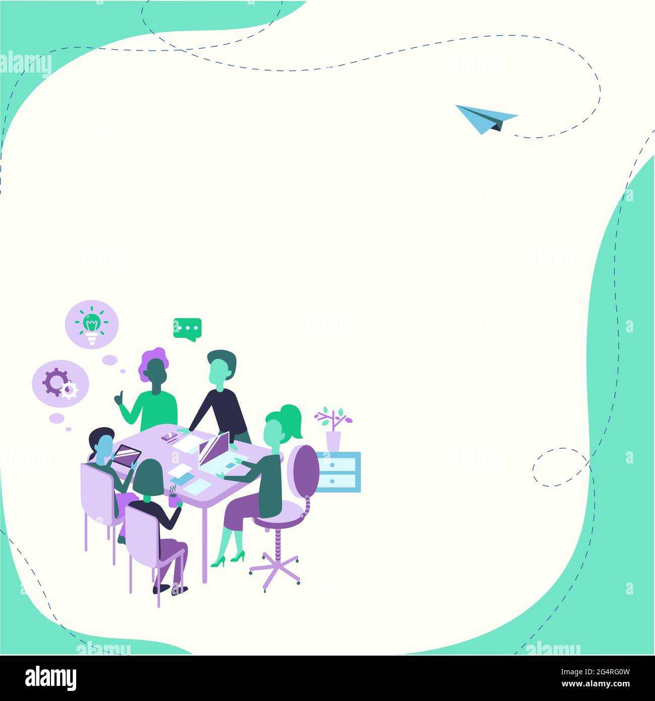 Entering data into computer Stock Vector Images - Alamy