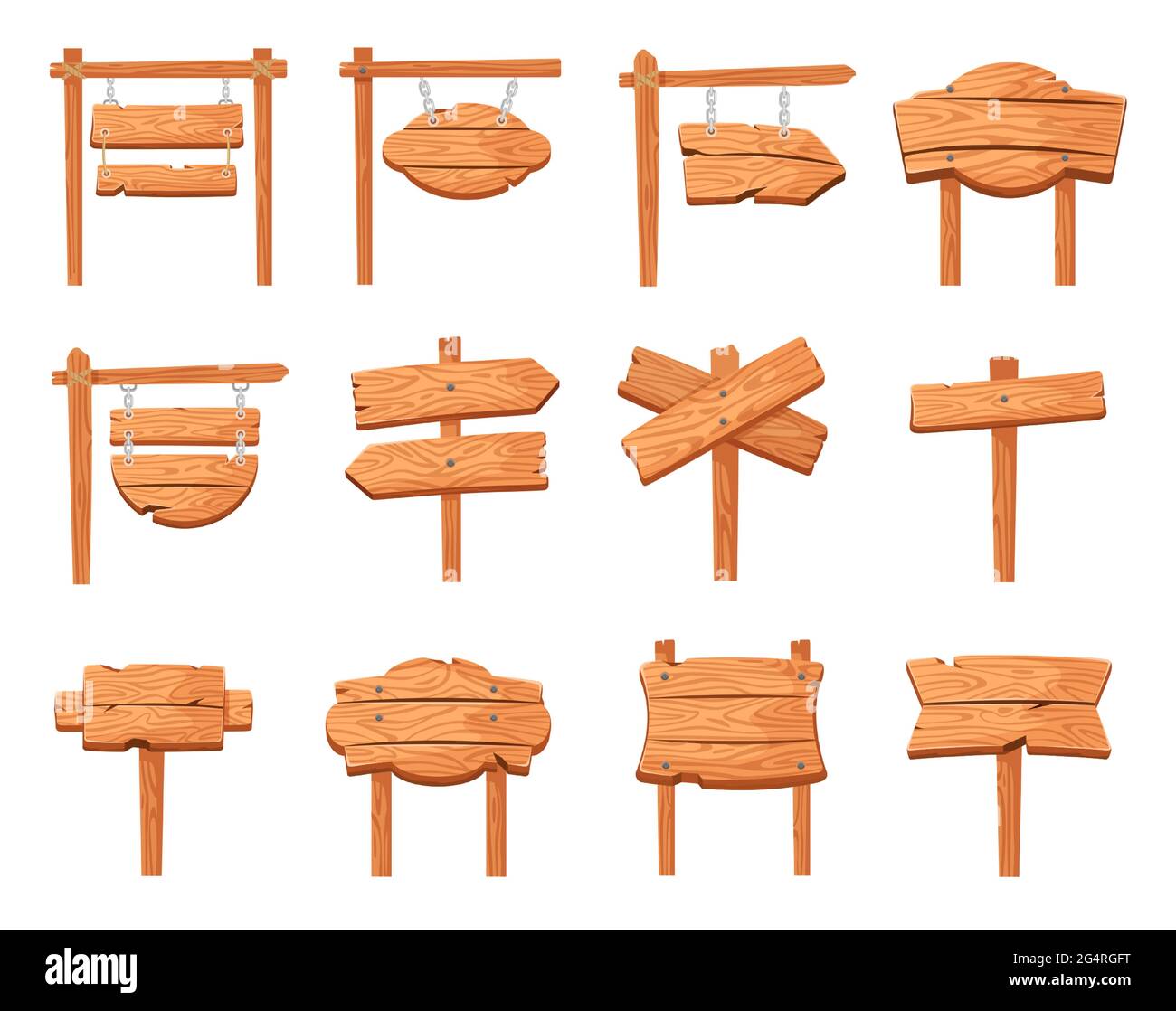 Wooden Signboard Arrow