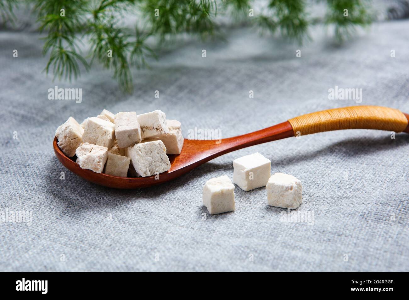 Traditional Chinese medicine poria cocos Stock Photo - Alamy