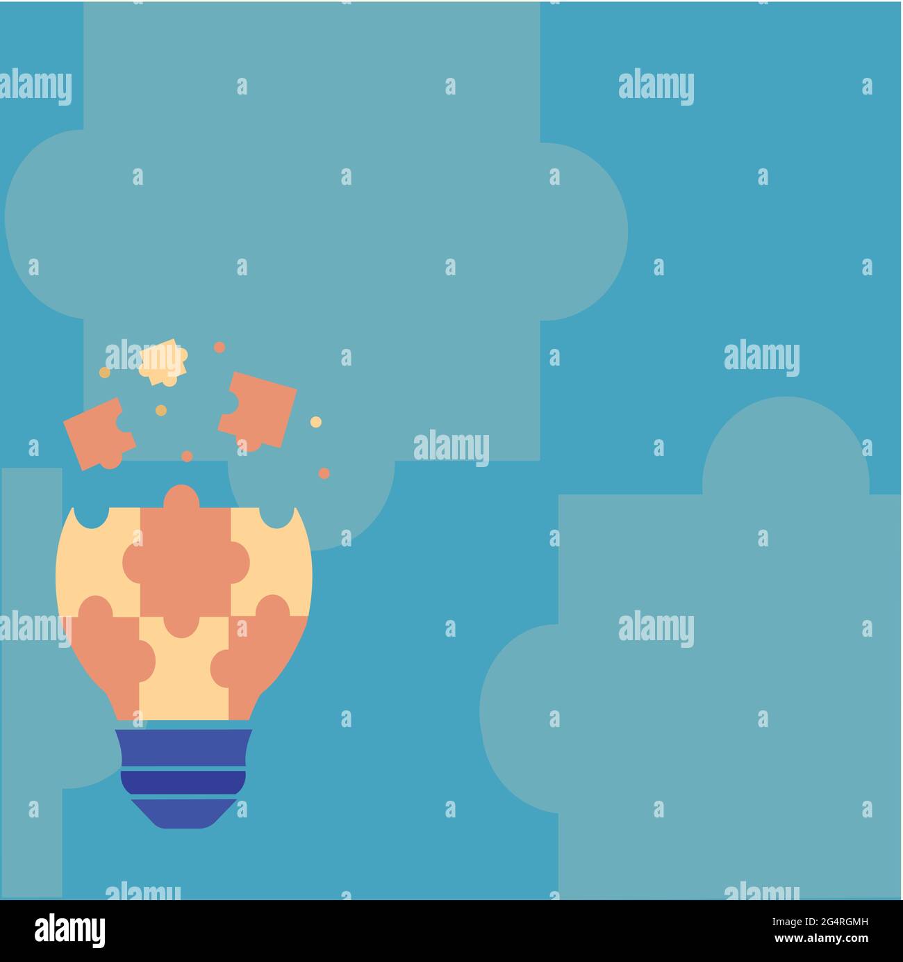 Abstract Brainstorming Problem Solutions Careful Thinking Concept ...