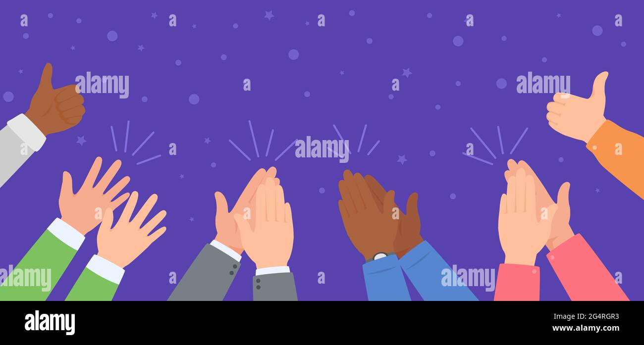 Give cheering Stock Vector Images - Alamy