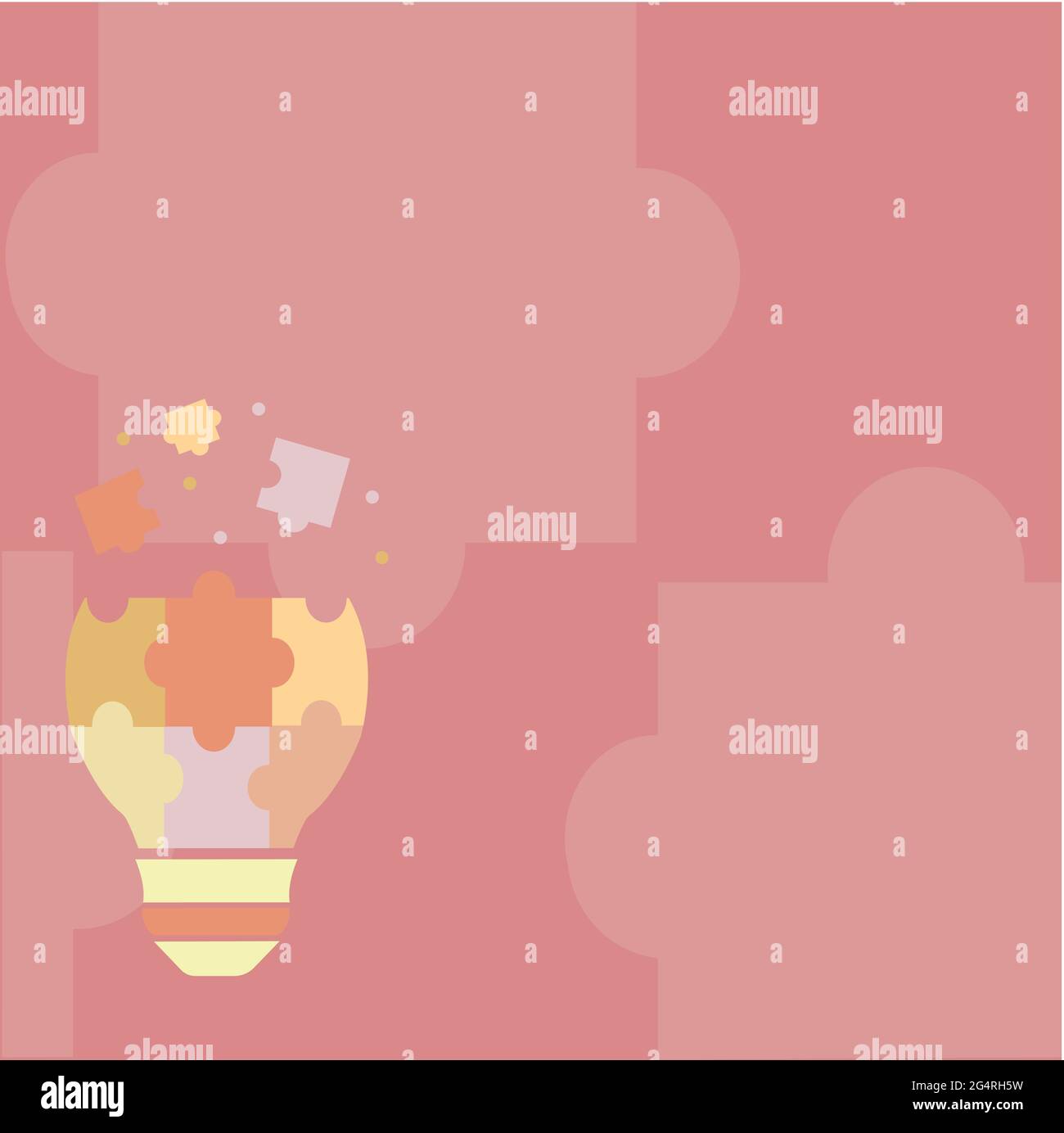 Abstract Brainstorming Problem Solutions Careful Thinking Concept ...