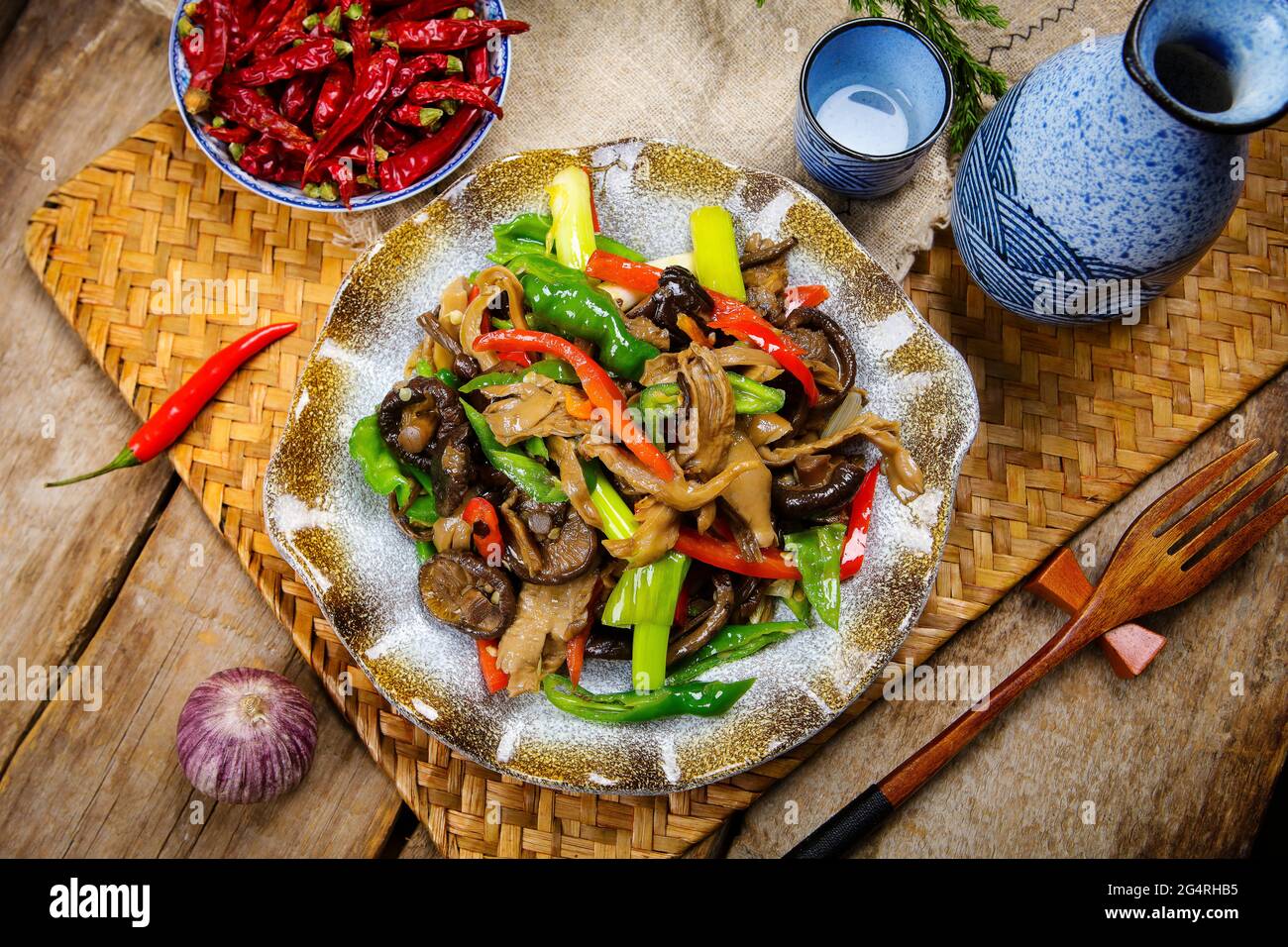Dry pot three bacteria Stock Photo - Alamy