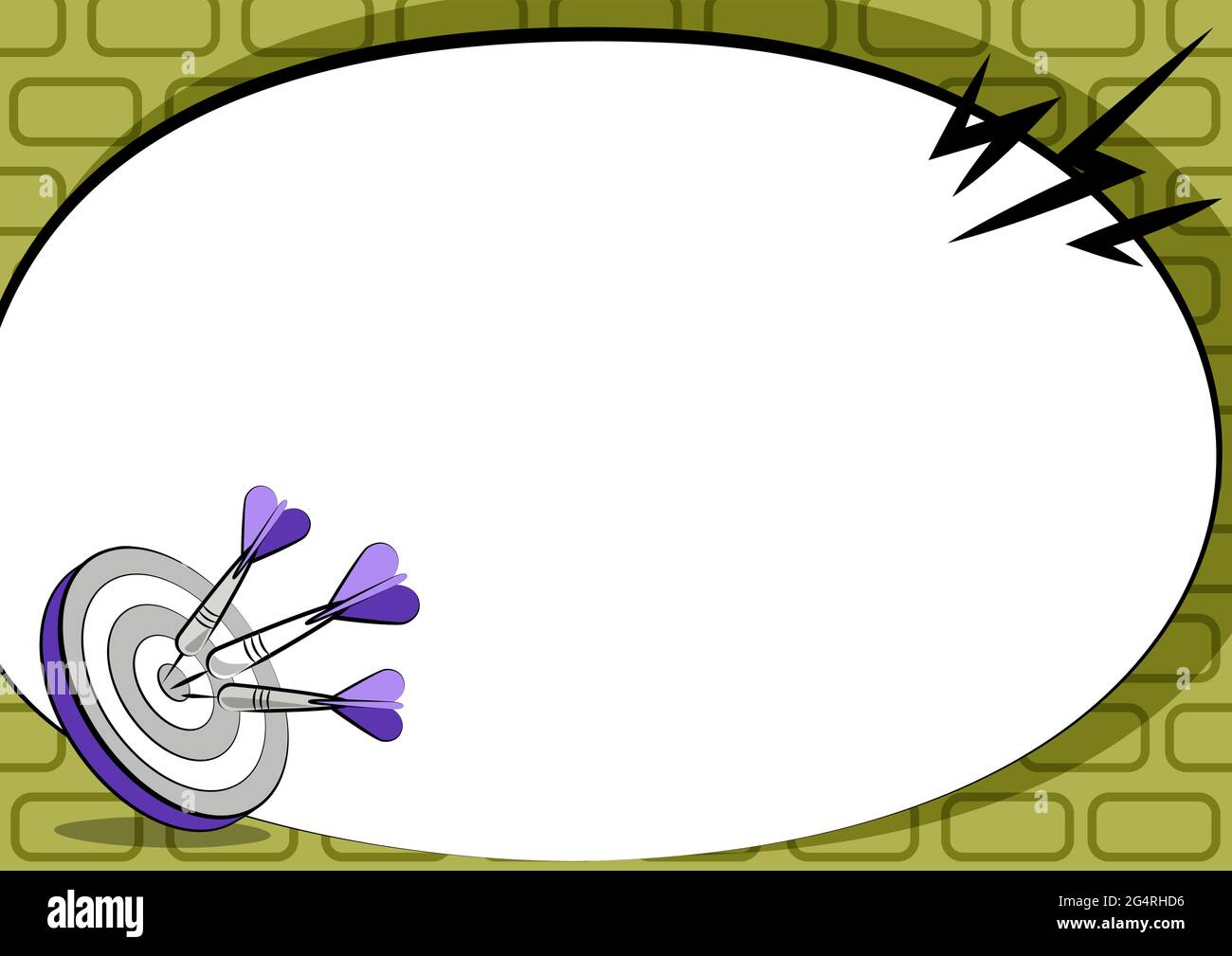 Presenting Message Hitting Target Concept Abstract Annoucing Goal ...