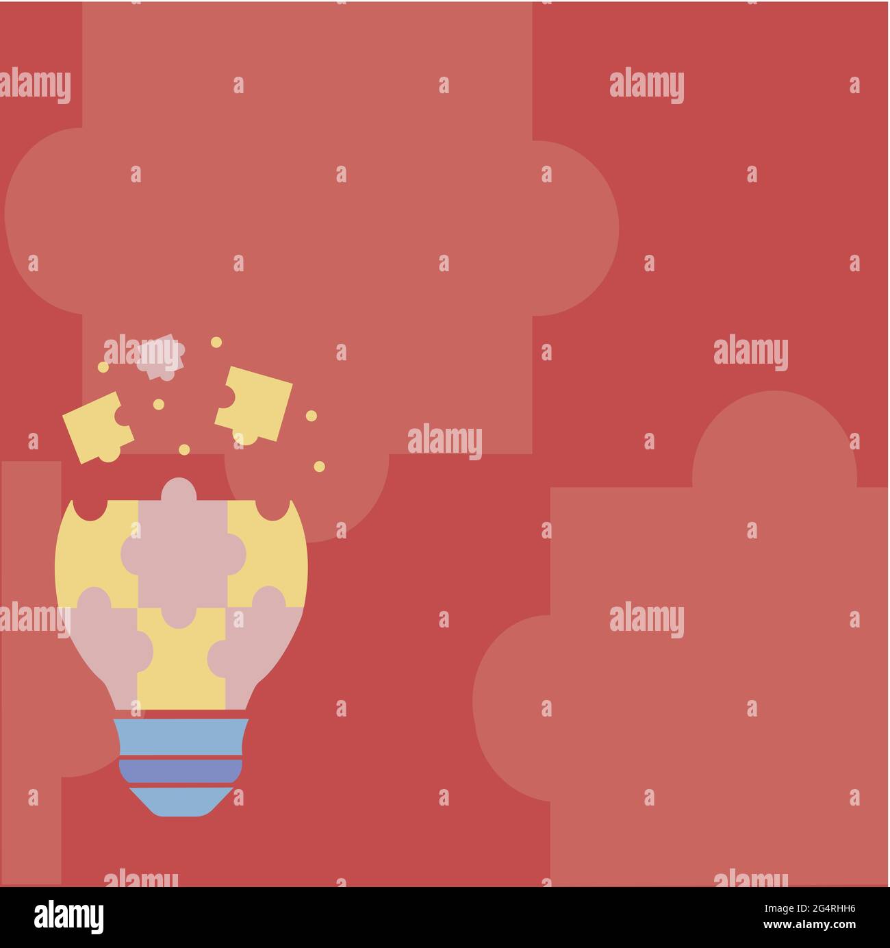 Abstract Brainstorming Problem Solutions Careful Thinking Concept ...