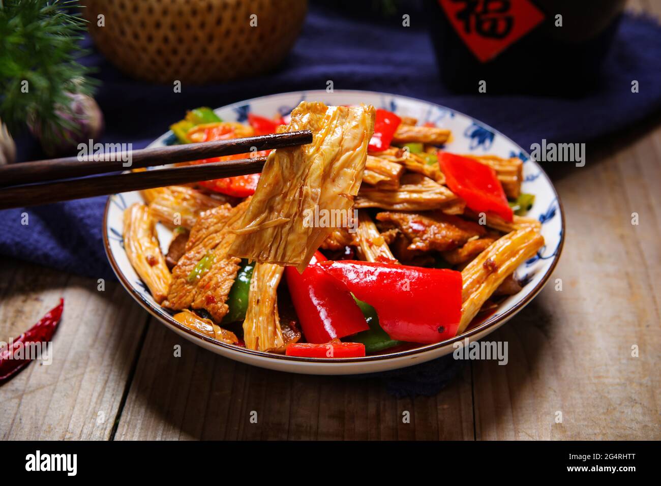 Bean curd fry hi-res stock photography and images - Alamy
