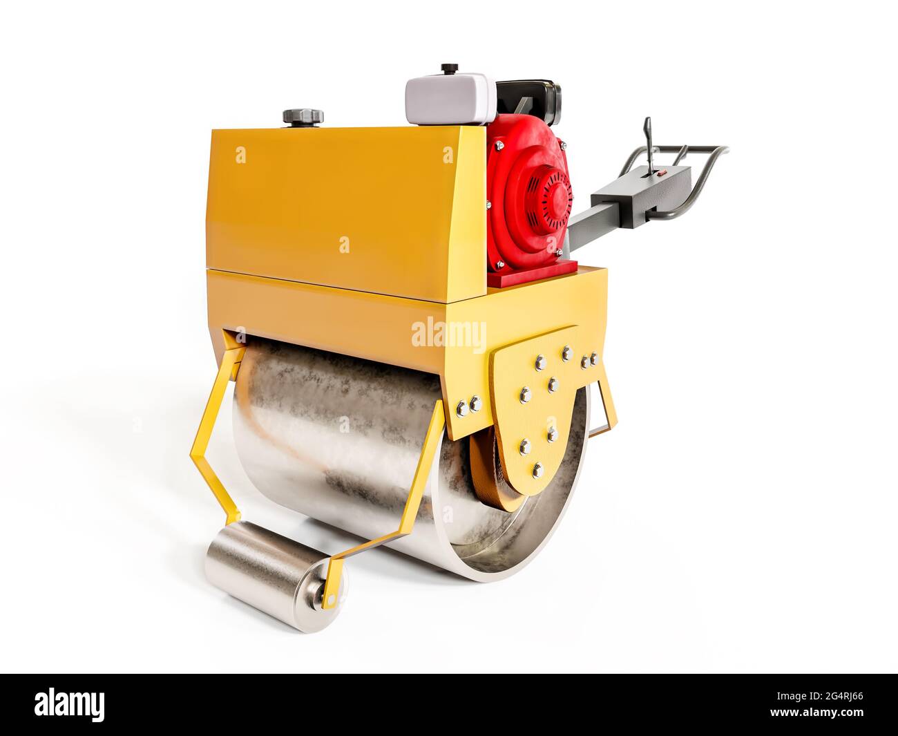 Smooth drum roller Cut Out Stock Images & Pictures - Alamy