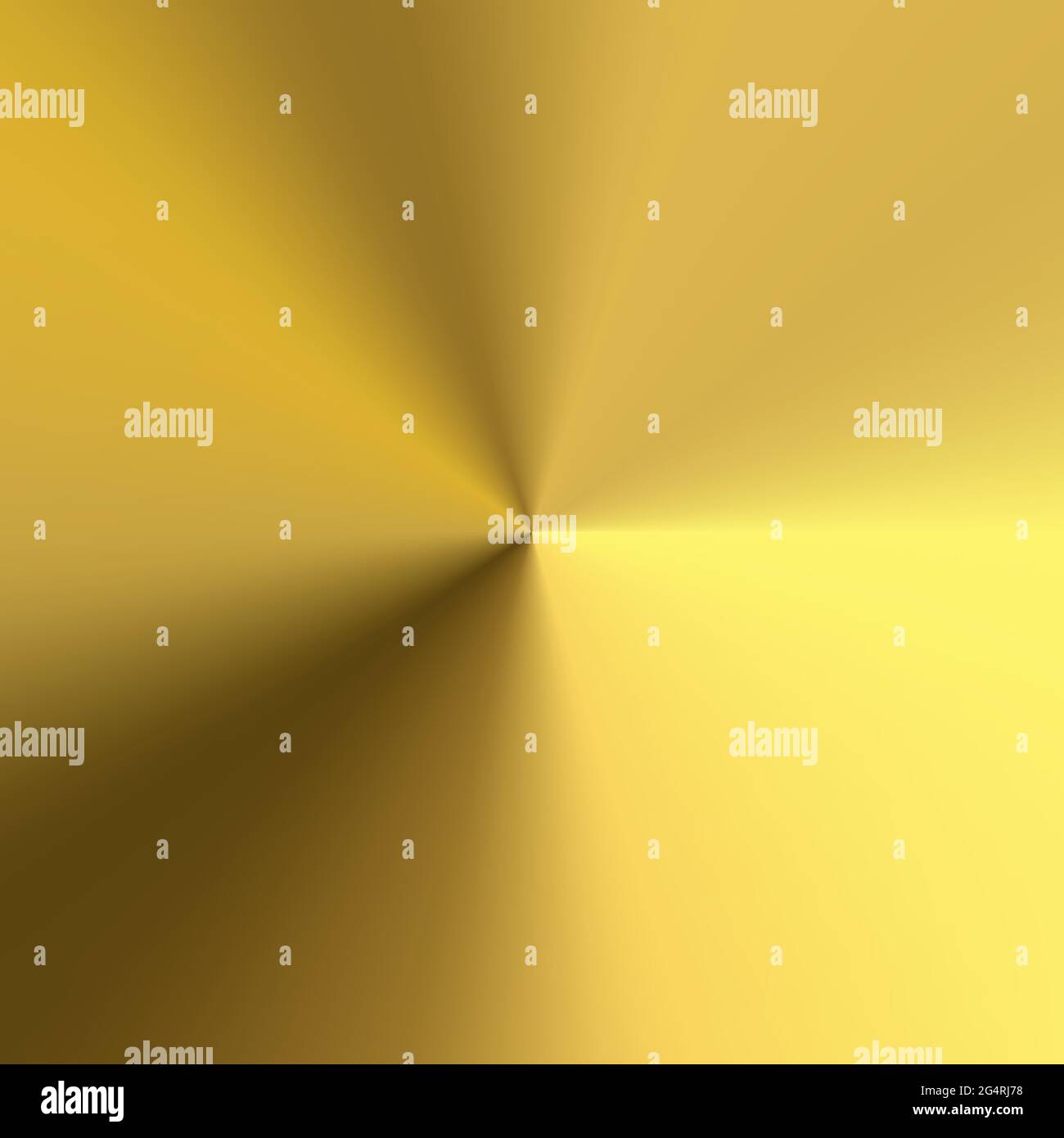 Radial polished texture golden metal background. Vector textured ...