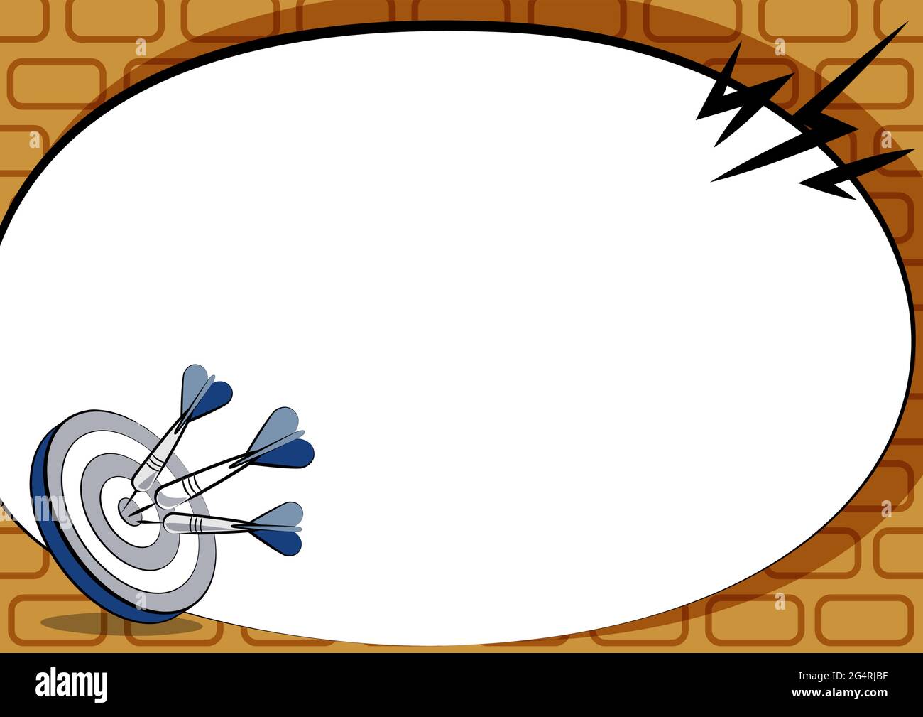 Presenting Message Hitting Target Concept Abstract Annoucing Goal ...