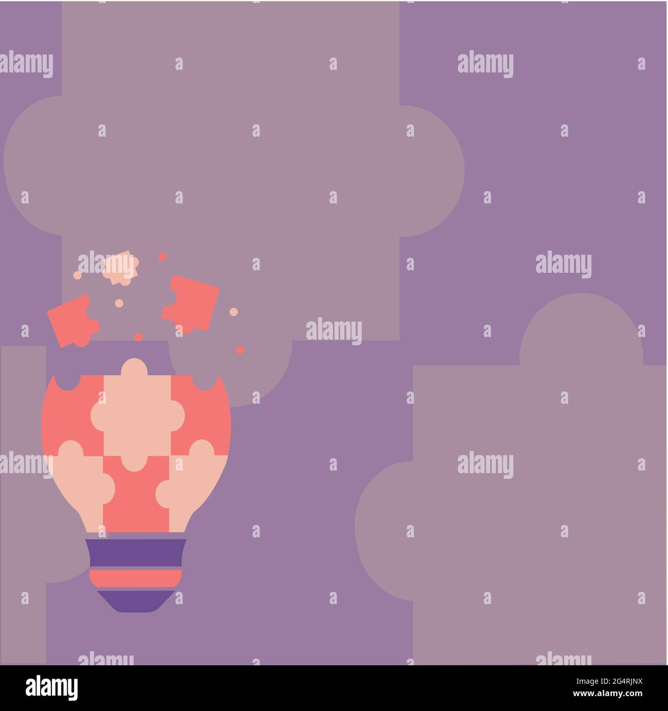 Abstract Brainstorming Problem Solutions Careful Thinking Concept ...