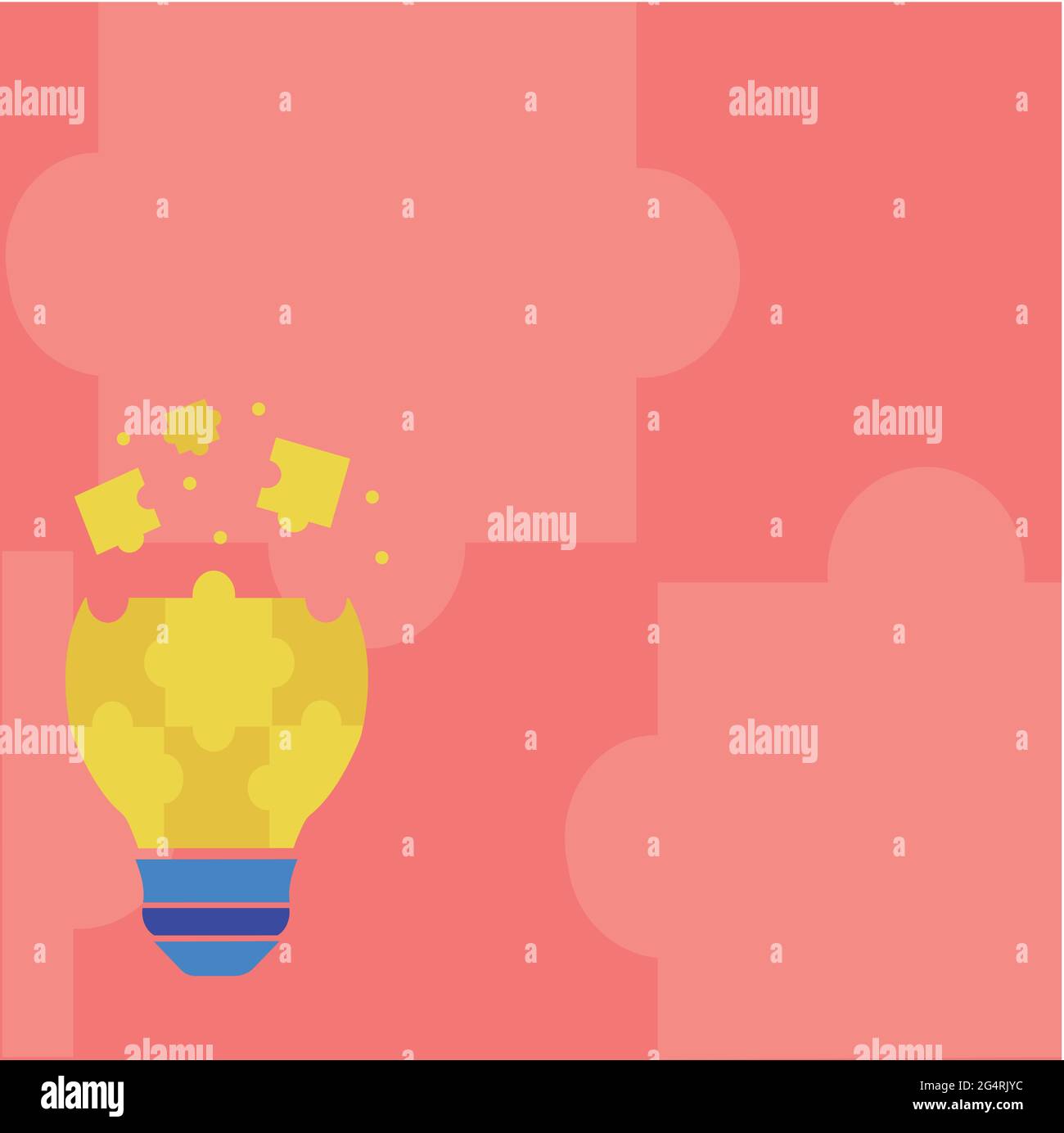 Abstract Brainstorming Problem Solutions Careful Thinking Concept ...