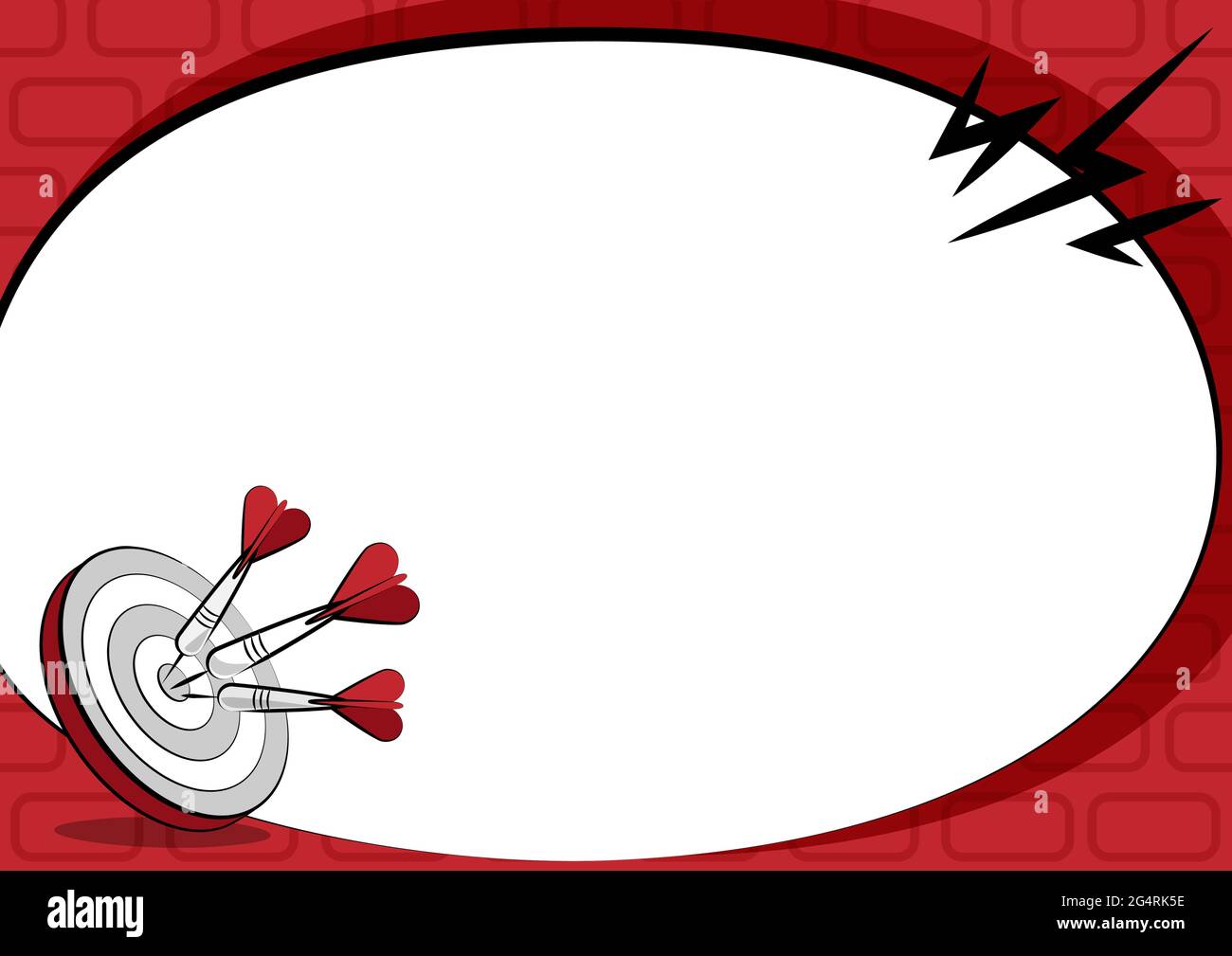 Presenting Message Hitting Target Concept Abstract Annoucing Goal ...