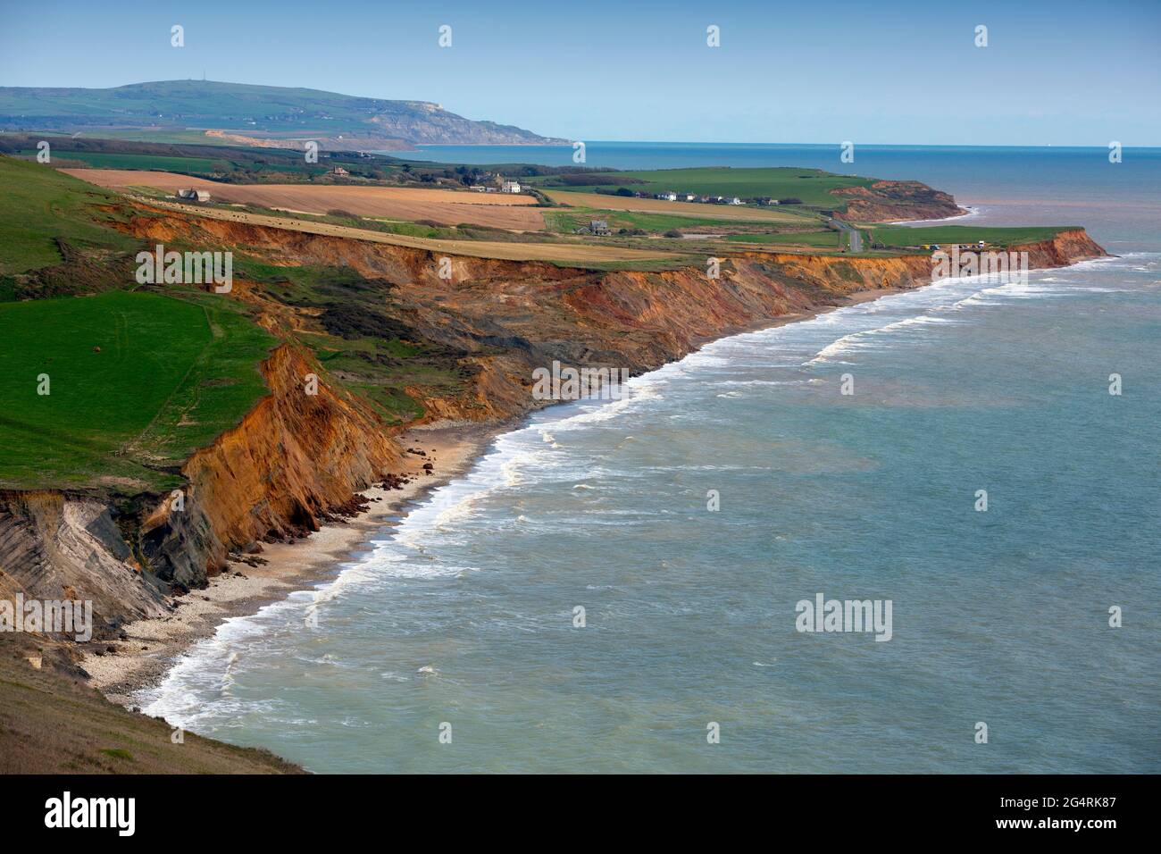 surf,Jurassic,Coast,Beach,Compton Bay, Isle of Wight, England, UK Stock ...