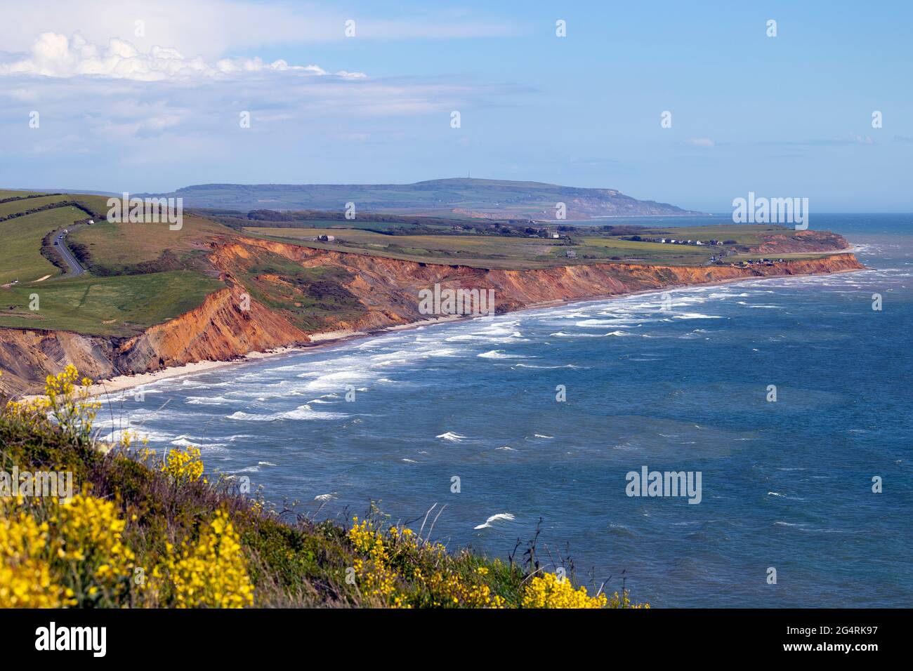 Compton beach isle of wight fossil hi-res stock photography and images ...