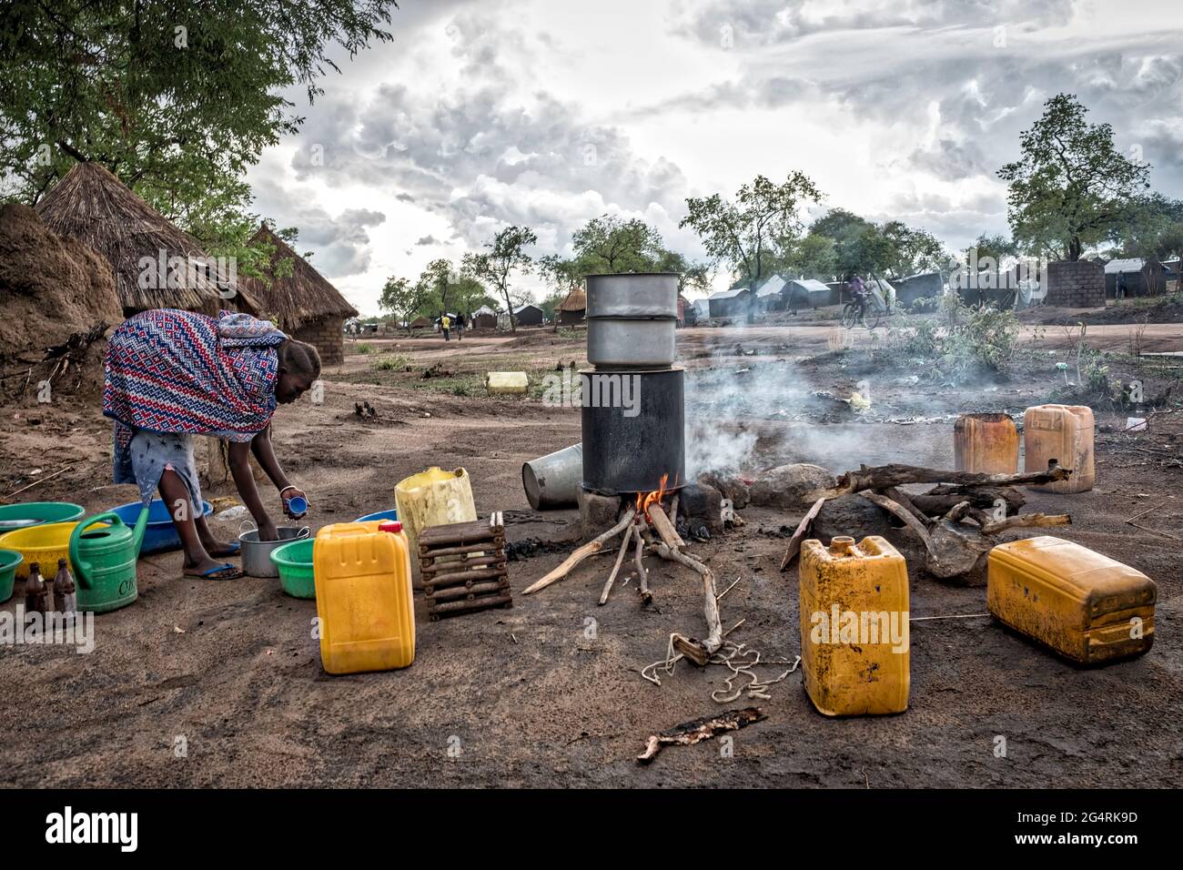 Bidibidi, Morobi, refugee camp, Uganda, Africa Stock Photo - Alamy