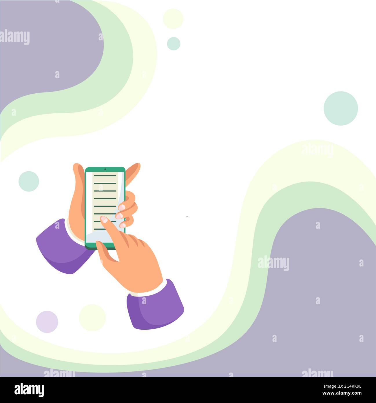 Abstract Spreading Message Online Global Connectivity Concepts Chat ...