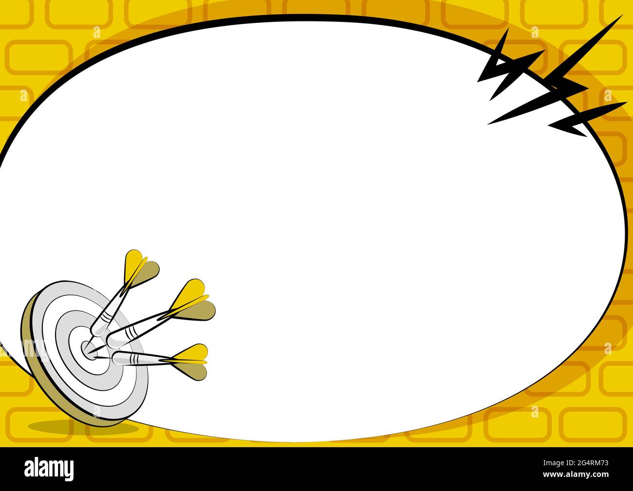 Presenting Message Hitting Target Concept Abstract Annoucing Goal ...