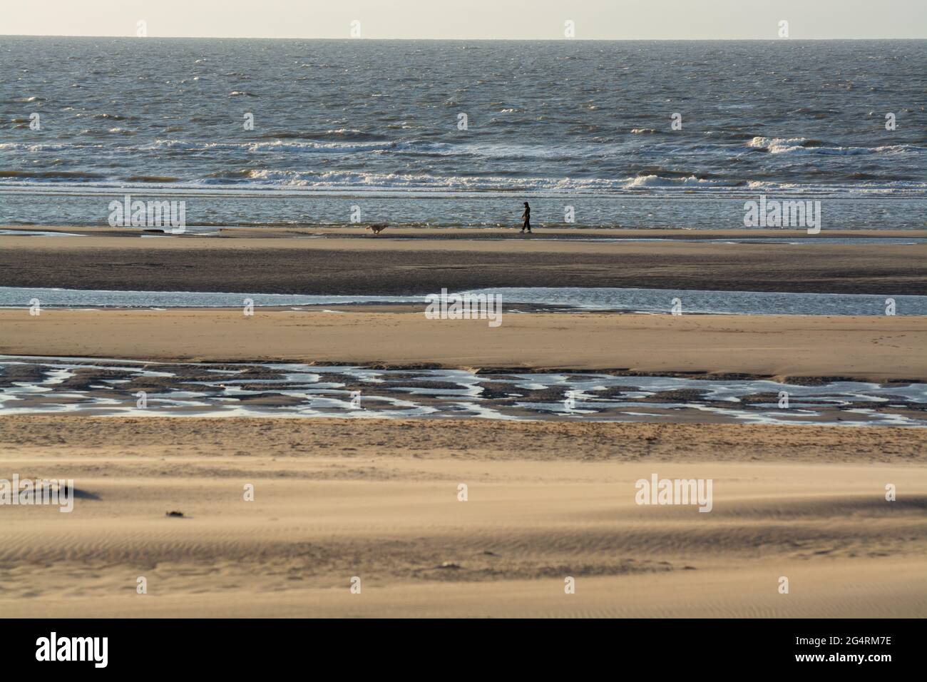 Belgium De Haan Beach Resort High Resolution Stock Photography and ...