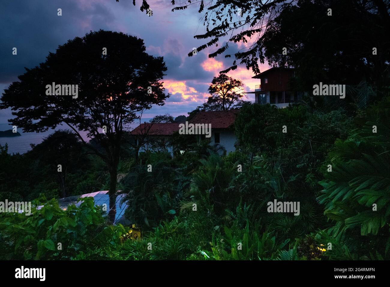 Costa Rica landscape Stock Photo - Alamy