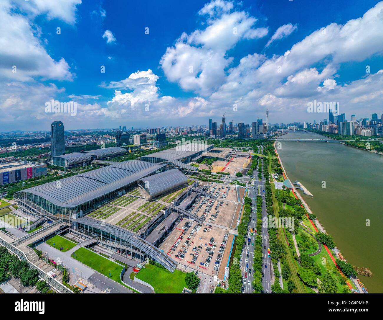 Guangzhou international convention and exhibition center hi-res stock ...