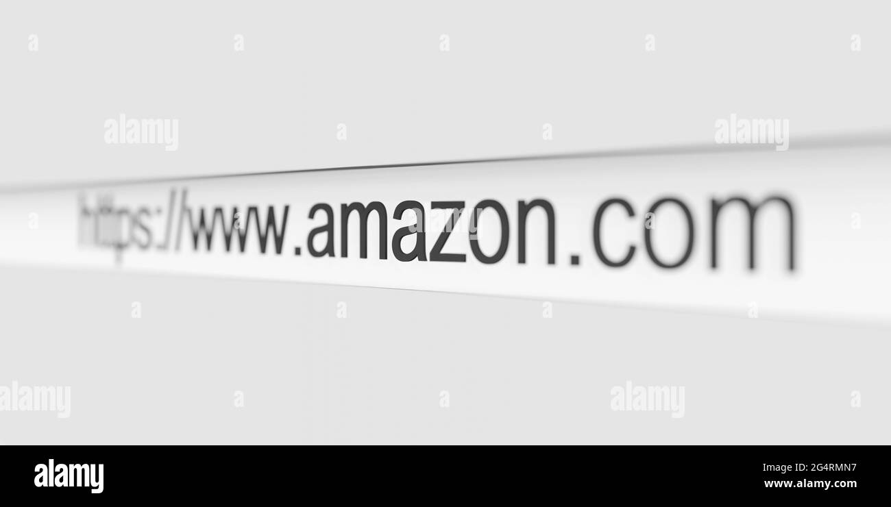 Amazon web page Black and White Stock Photos & Images - Alamy