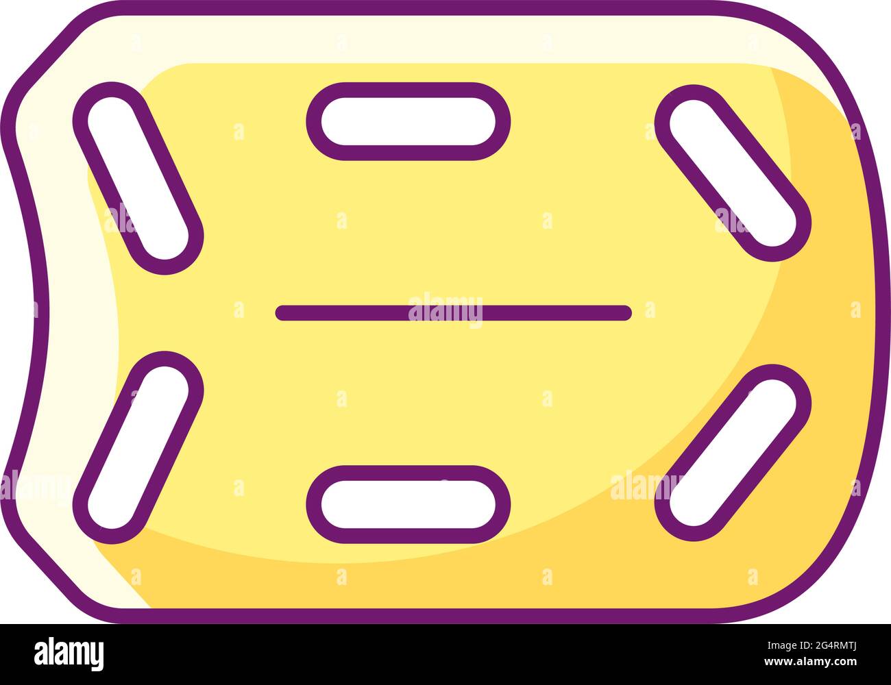 Rescue board RGB color icon Stock Vector Image & Art - Alamy