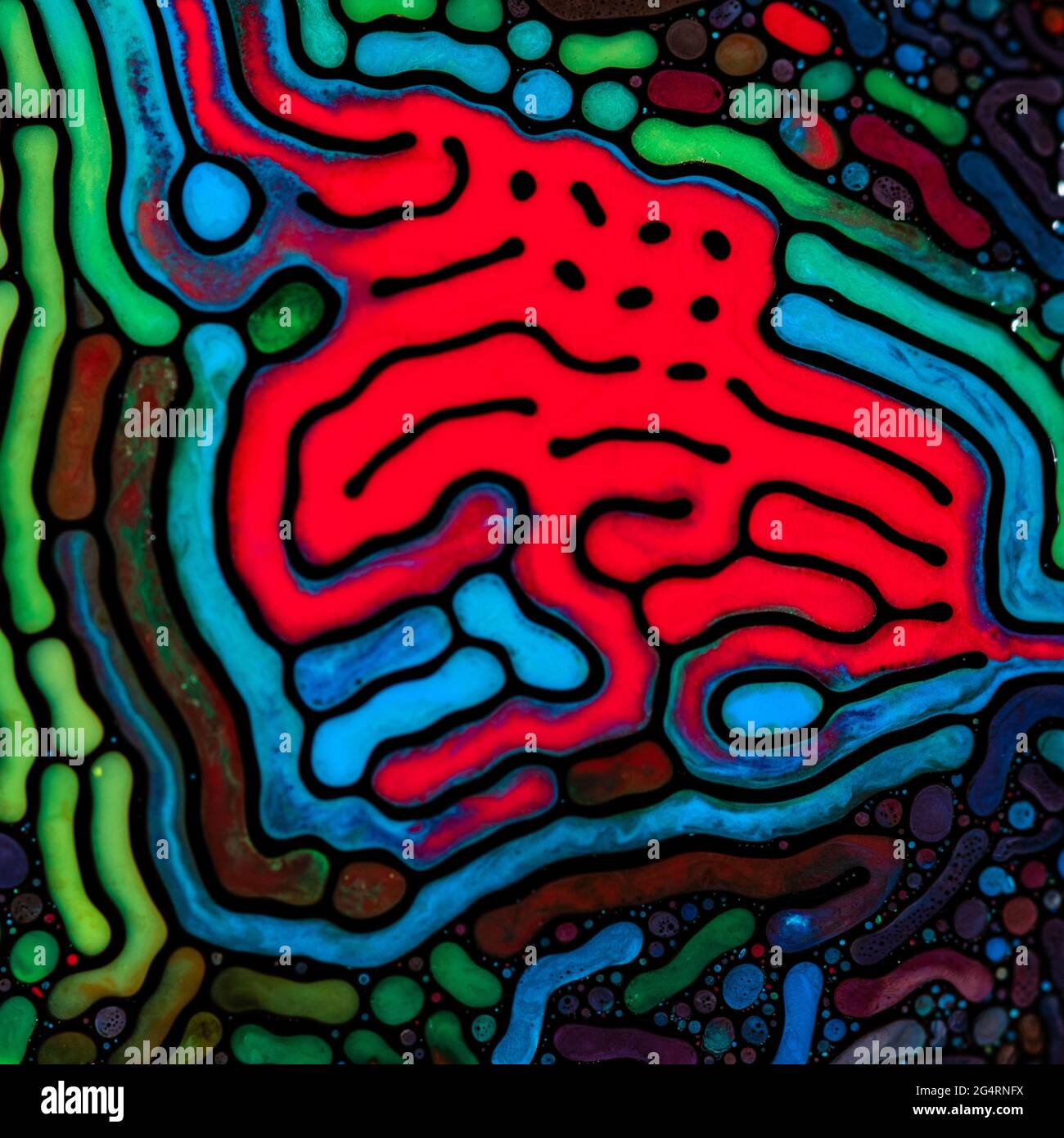 Abstract colorful shapes Stock Photo - Alamy