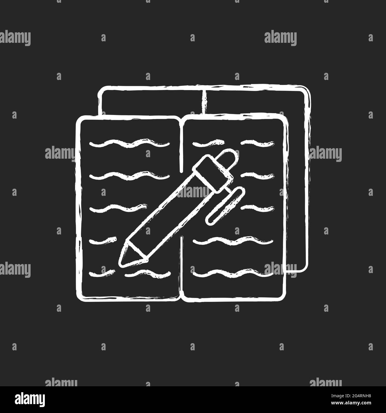 Homework icon sign symbol on Black and White Stock Photos & Images - Alamy