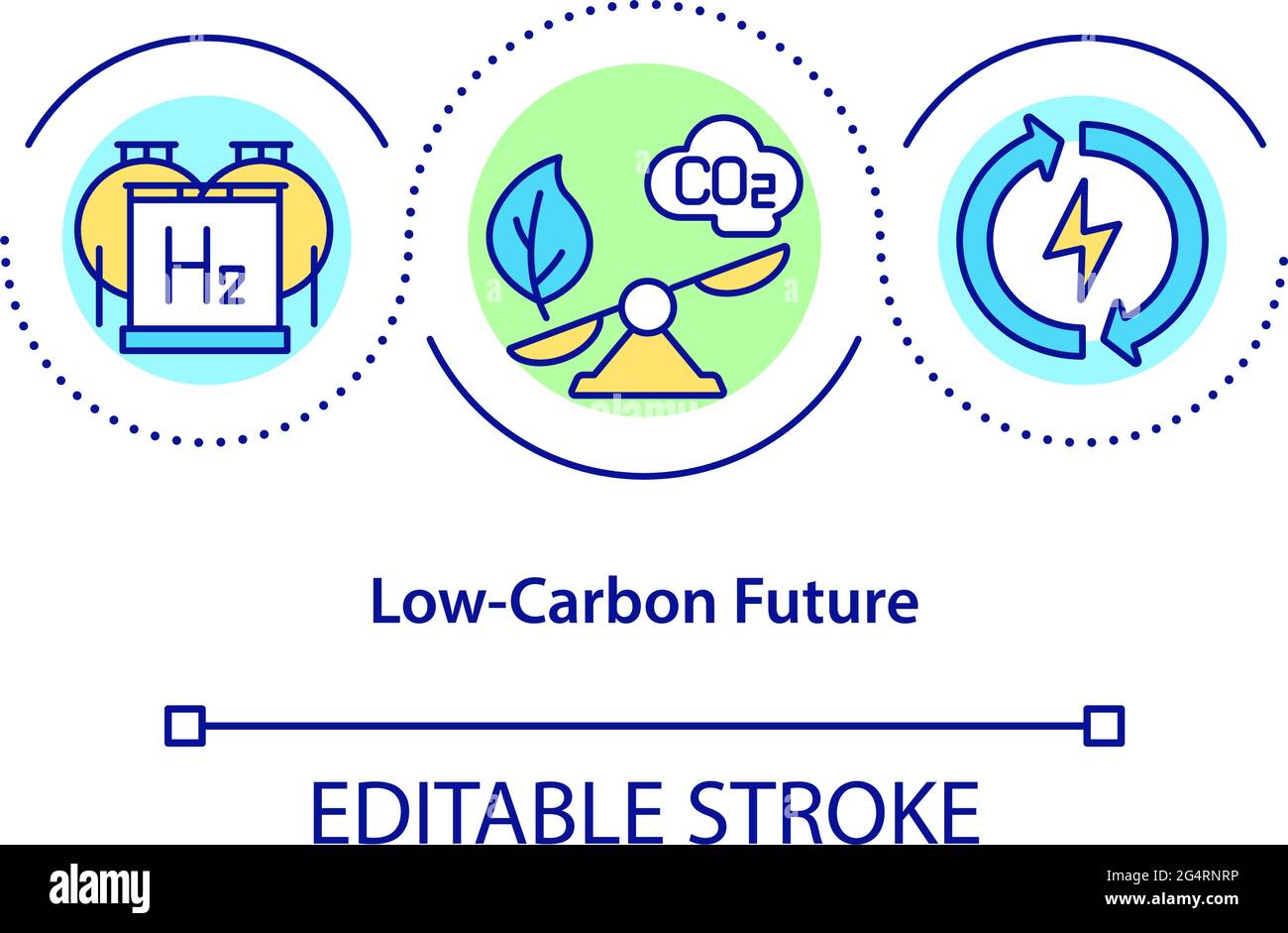 Low carbon power Stock Vector Images - Alamy
