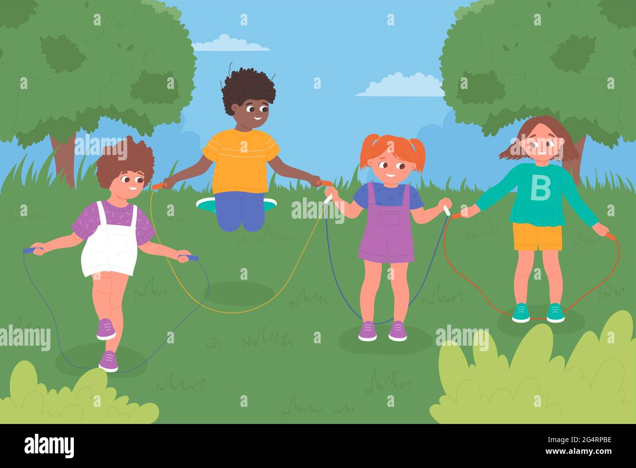 Area playground children in Stock Vector Images - Alamy