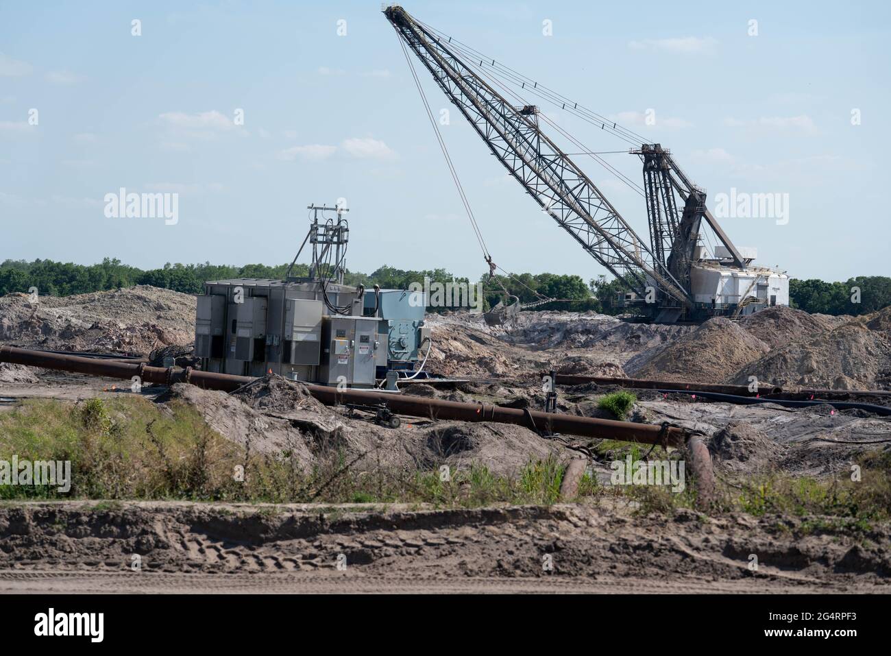 Phosphate mine in florida hi-res stock photography and images - Alamy