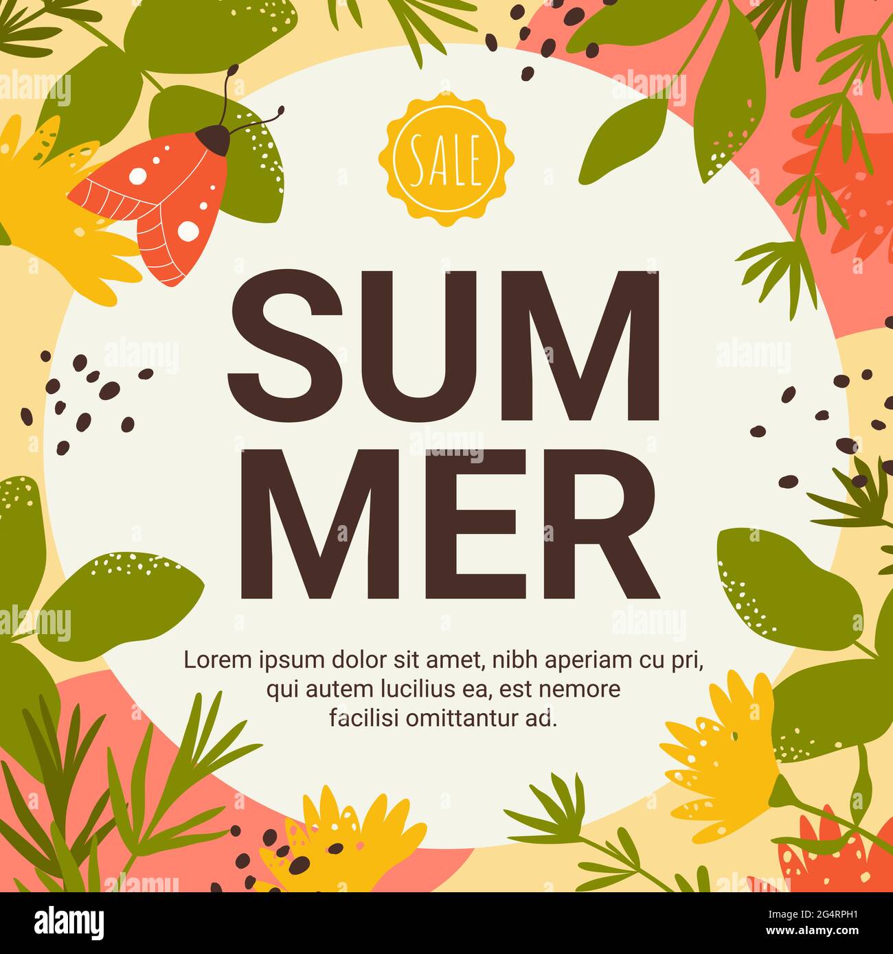 Set vector summer gift Stock Vector Images - Alamy