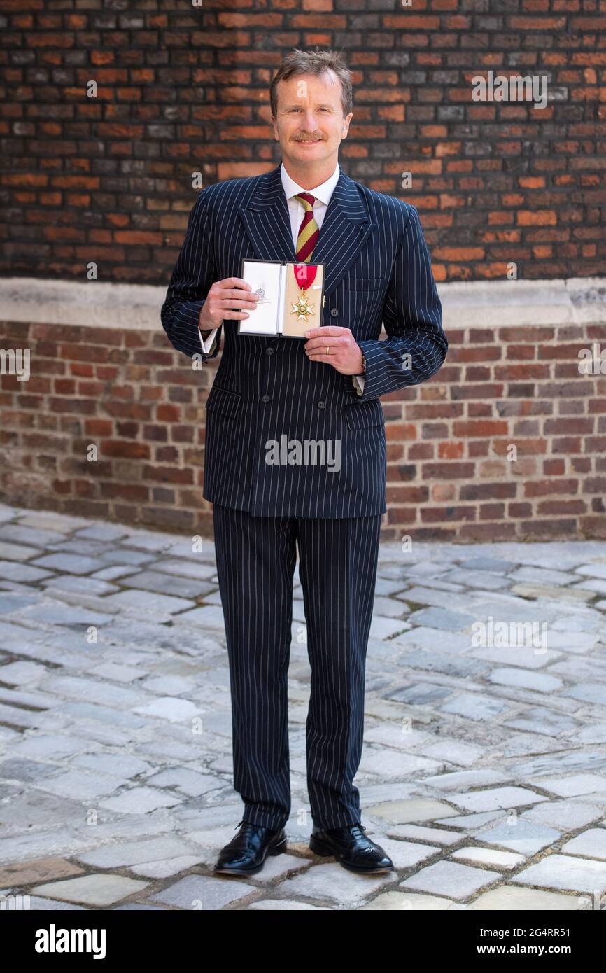 Major General Paul Nanson after being made a Companion of the Order of ...