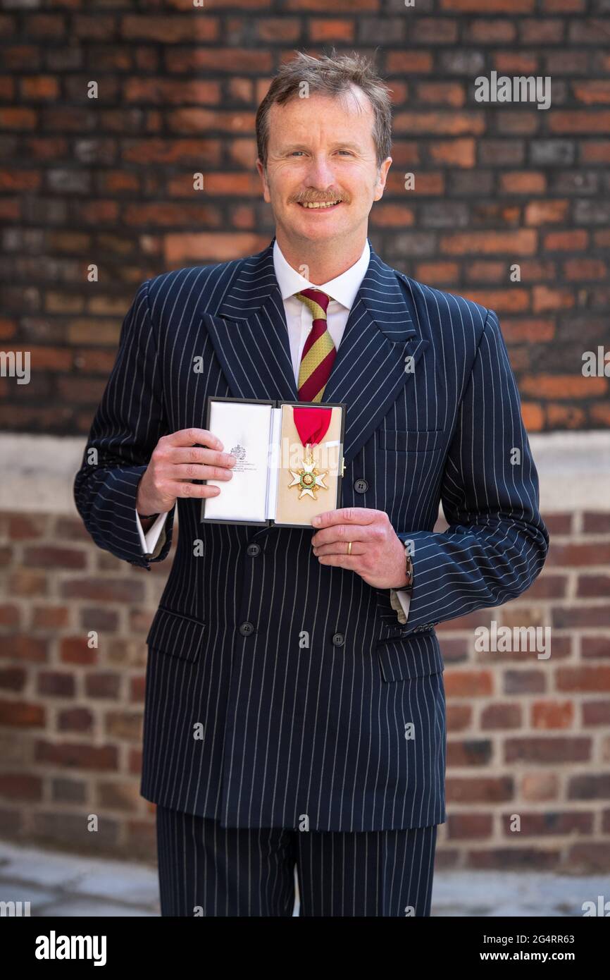 Major General Paul Nanson after being made a Companion of the Order of ...