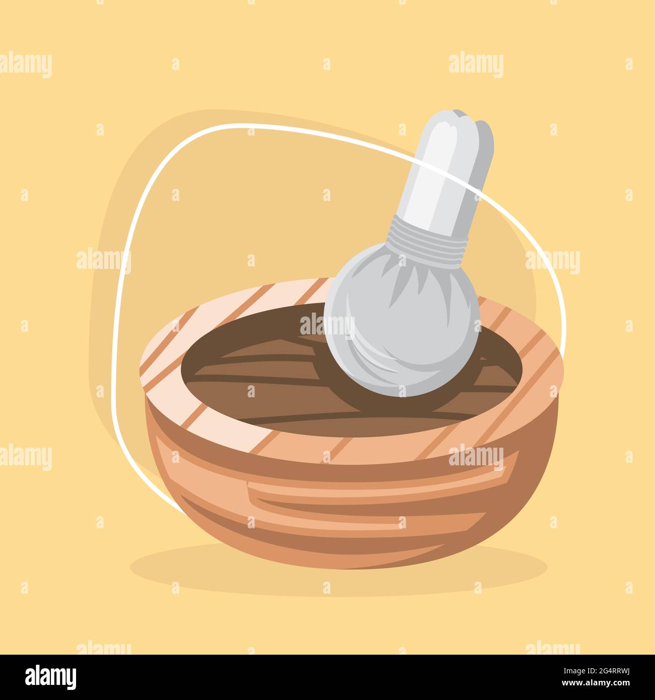 hot compress therapy Stock Vector Image & Art - Alamy