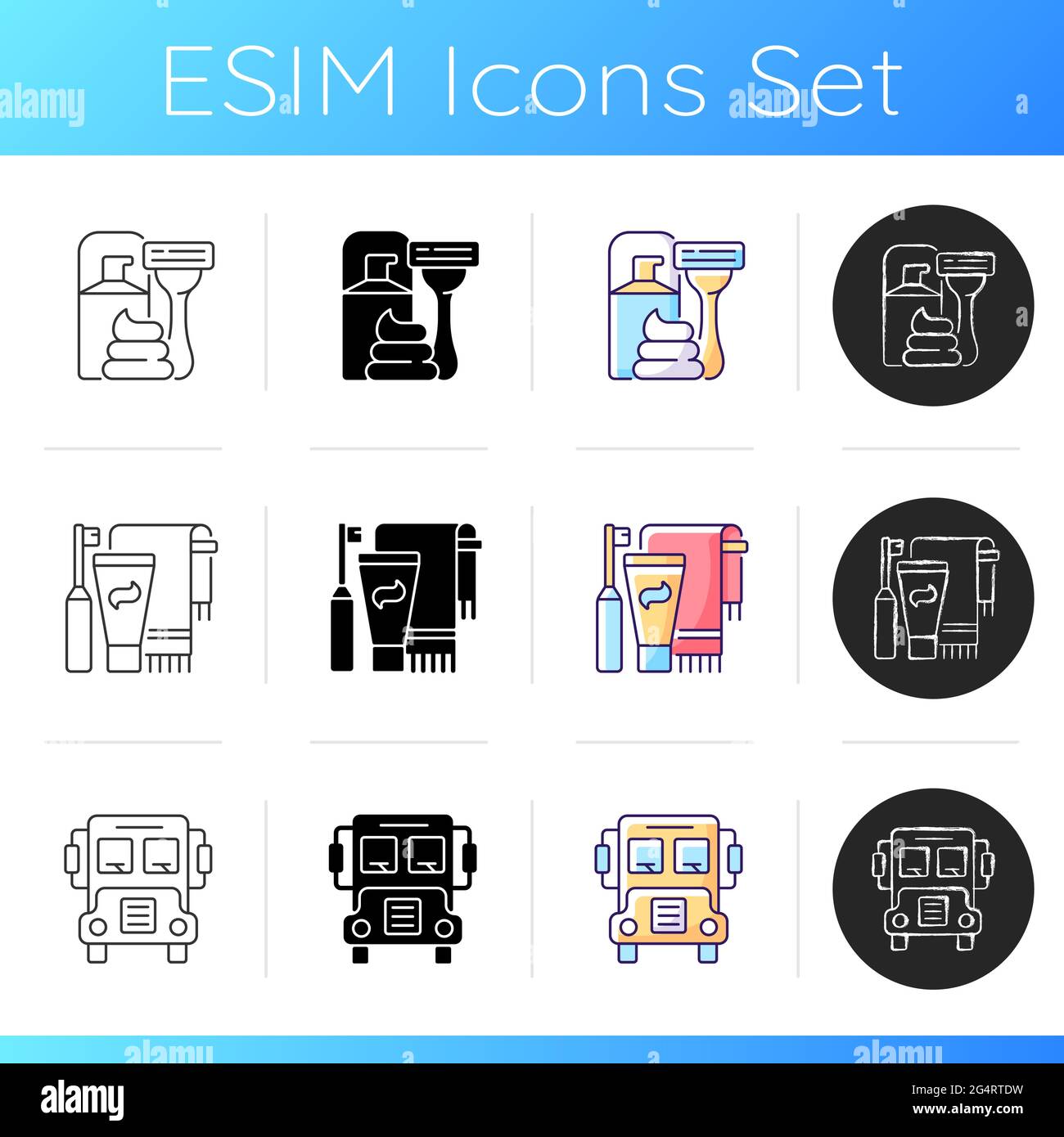 Everyday life icons set Stock Vector Image & Art - Alamy