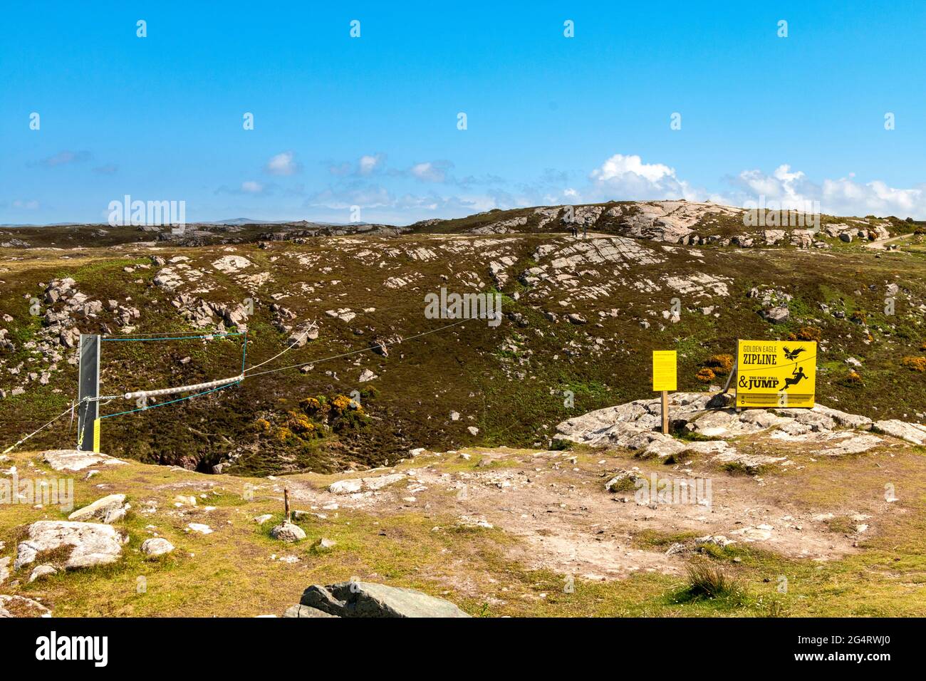 DURNESS SUTHERLAND SCOTLAND CEANNABEINNE BEACH THE GOLDEN EAGLE ZIPLINE ...