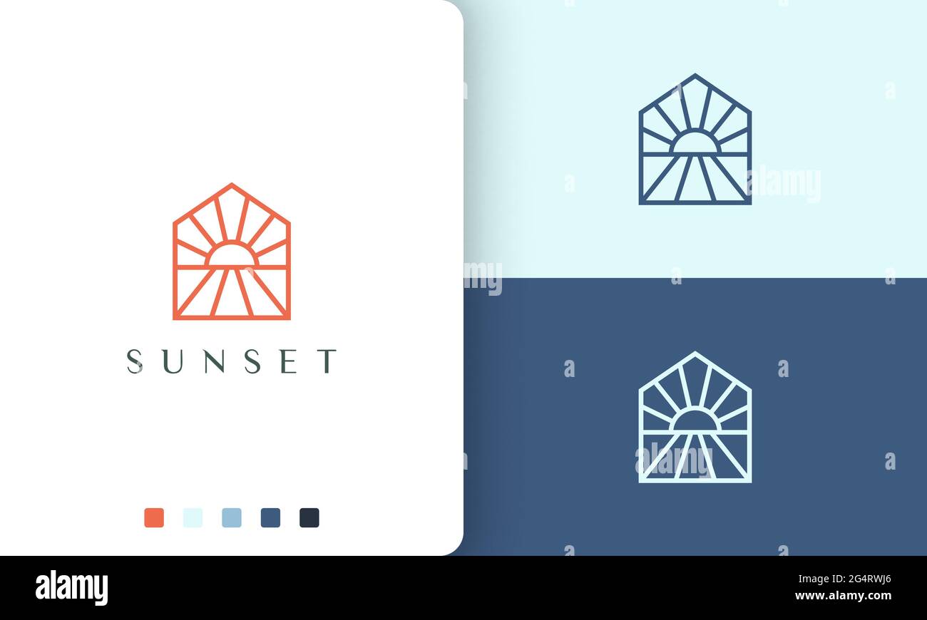 Residential beach Stock Vector Images - Alamy