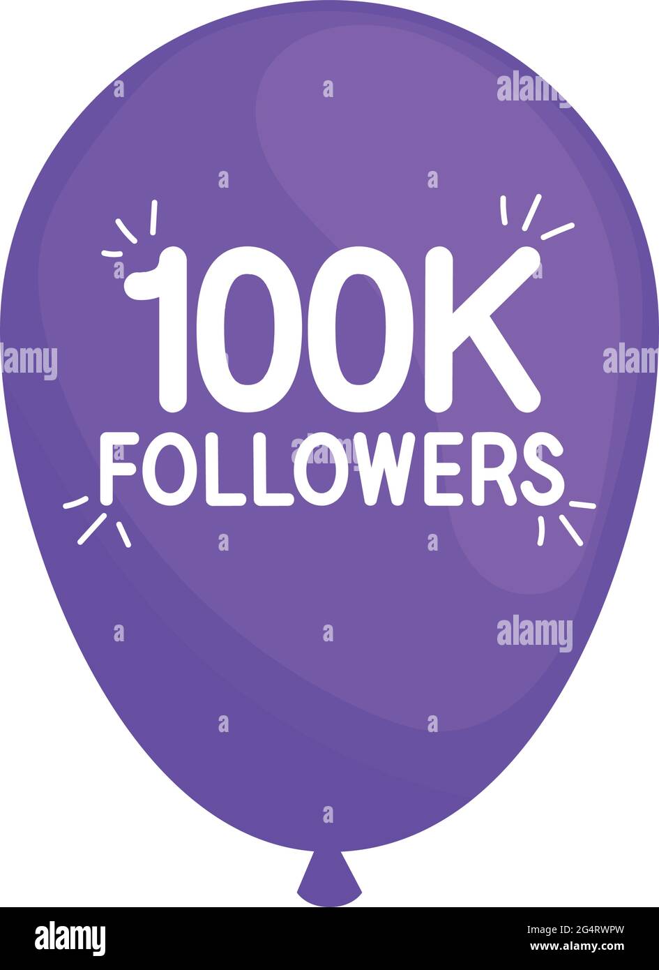 Purple followers Stock Vector Images - Alamy