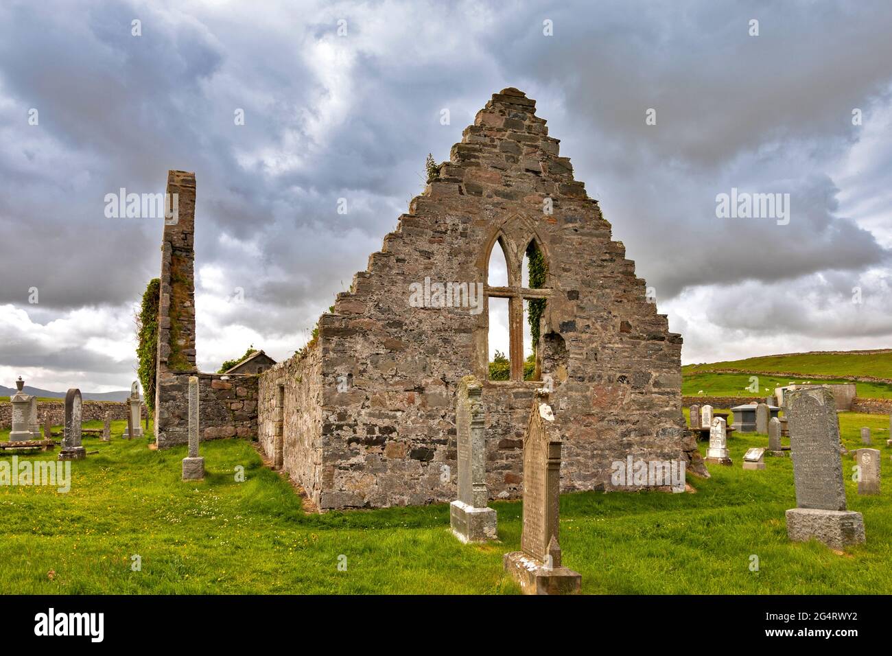 Balnakeil graveyard hi-res stock photography and images - Alamy