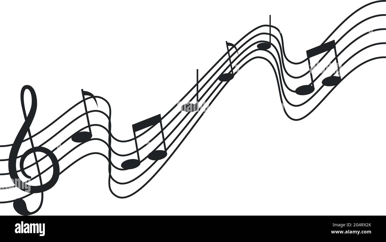 music note design Stock Vector Image & Art - Alamy