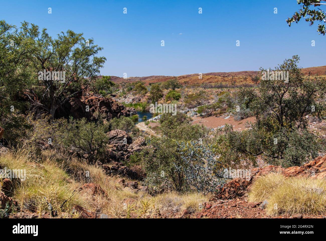 GLEN HERRING GORGE, MARBLE BAR, PILBARA, WESTERN AUSTRALIA, AUSTRALIA ...