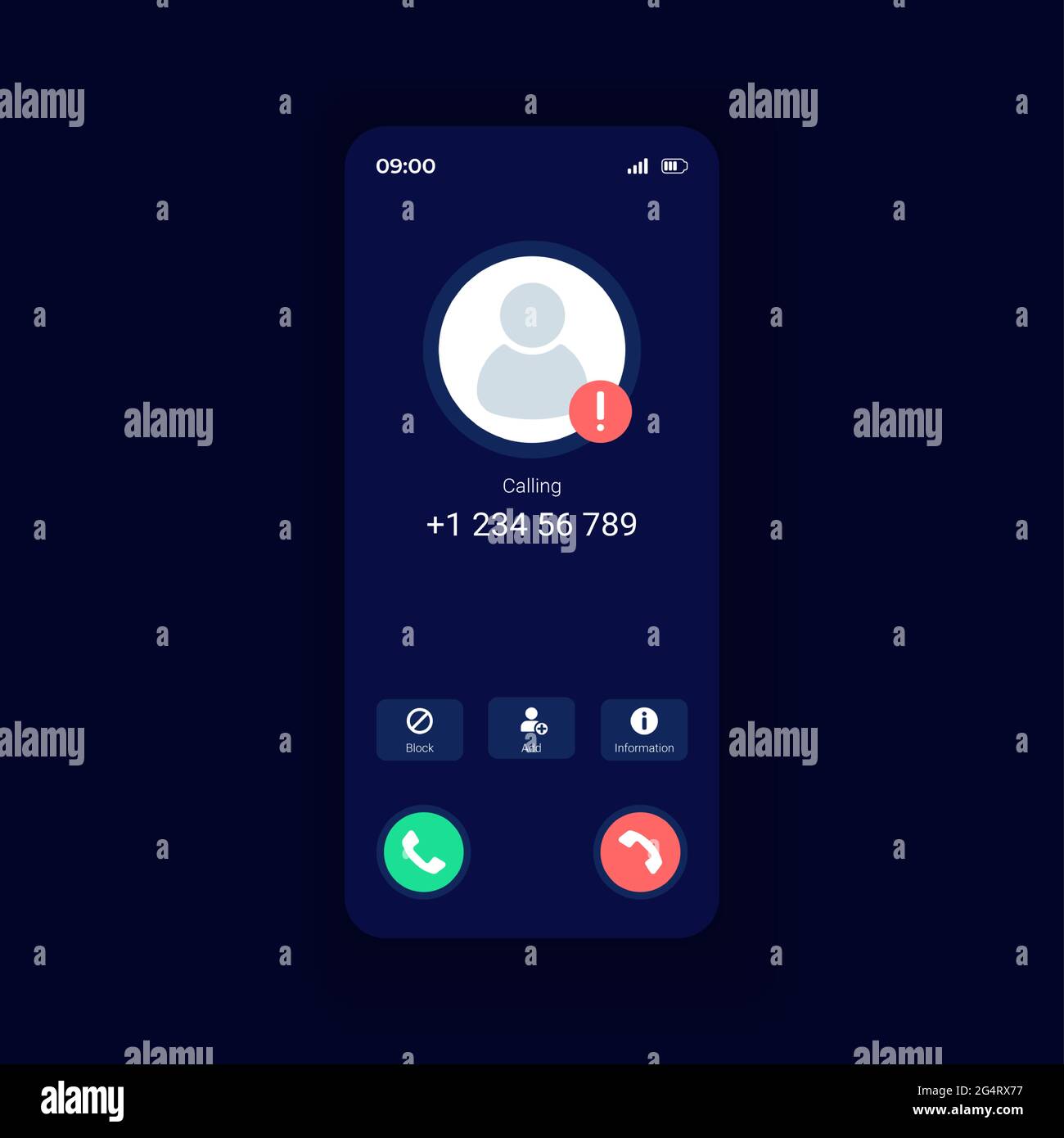 Call filter smartphone interface vector template Stock Vector Image ... Call filter smartphone interface vector template Stock Vector Image ...