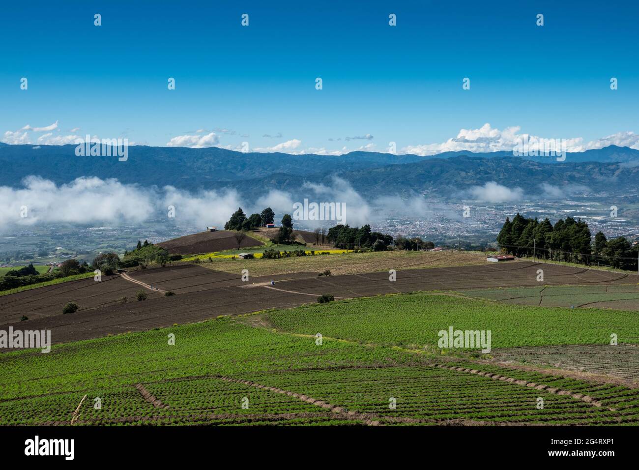 Costa Rica landscape Stock Photo - Alamy